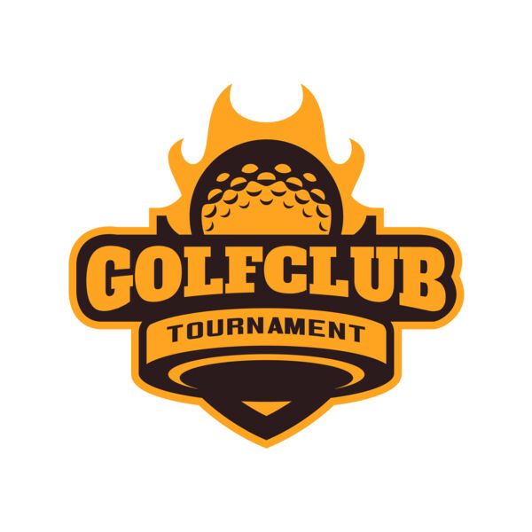 Golf Tournament Logo Template