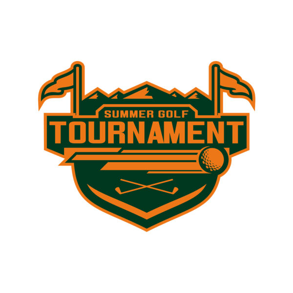 Golf Tournament Logo Template